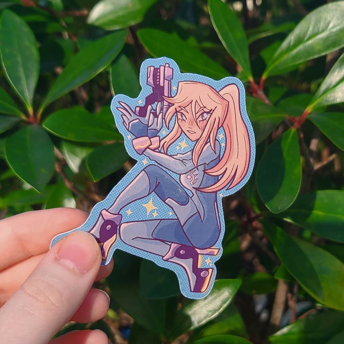 Zero Suit Samus Sticker - Etsy