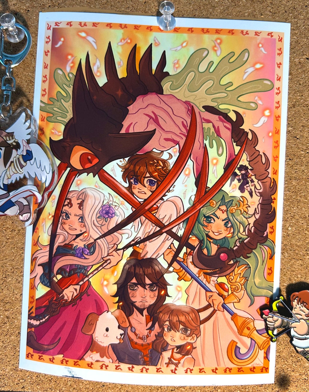 Kid Icarus: Uprising Chaos Kin Arc 5x7 Print - Etsy