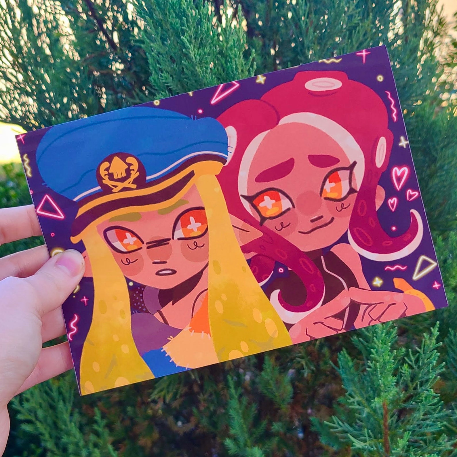 Splatoon Octo Expansion Pairs Prints - Etsy