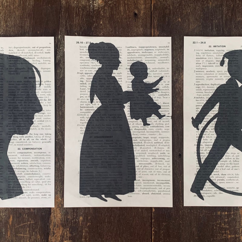 Silhouette Portraits 1800 - Etsy