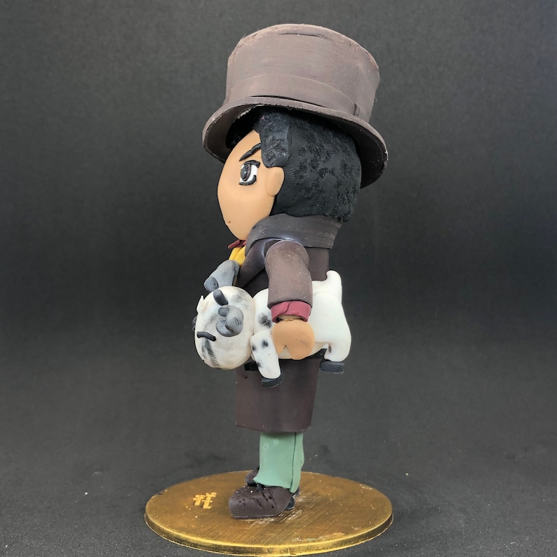 Jesper Fahey and Milo the Goat Shadow and Bone Polymer Clay - Etsy