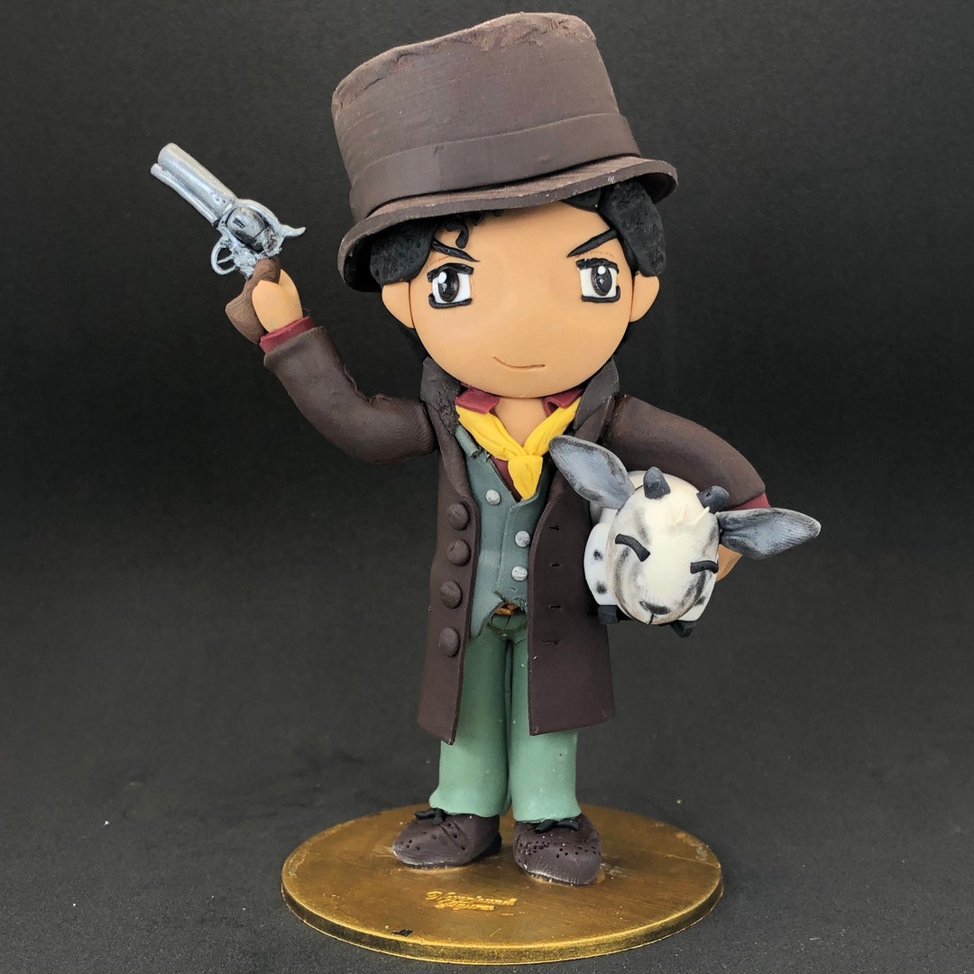 Jesper Fahey and Milo the Goat Shadow and Bone Polymer Clay Figure - Etsy