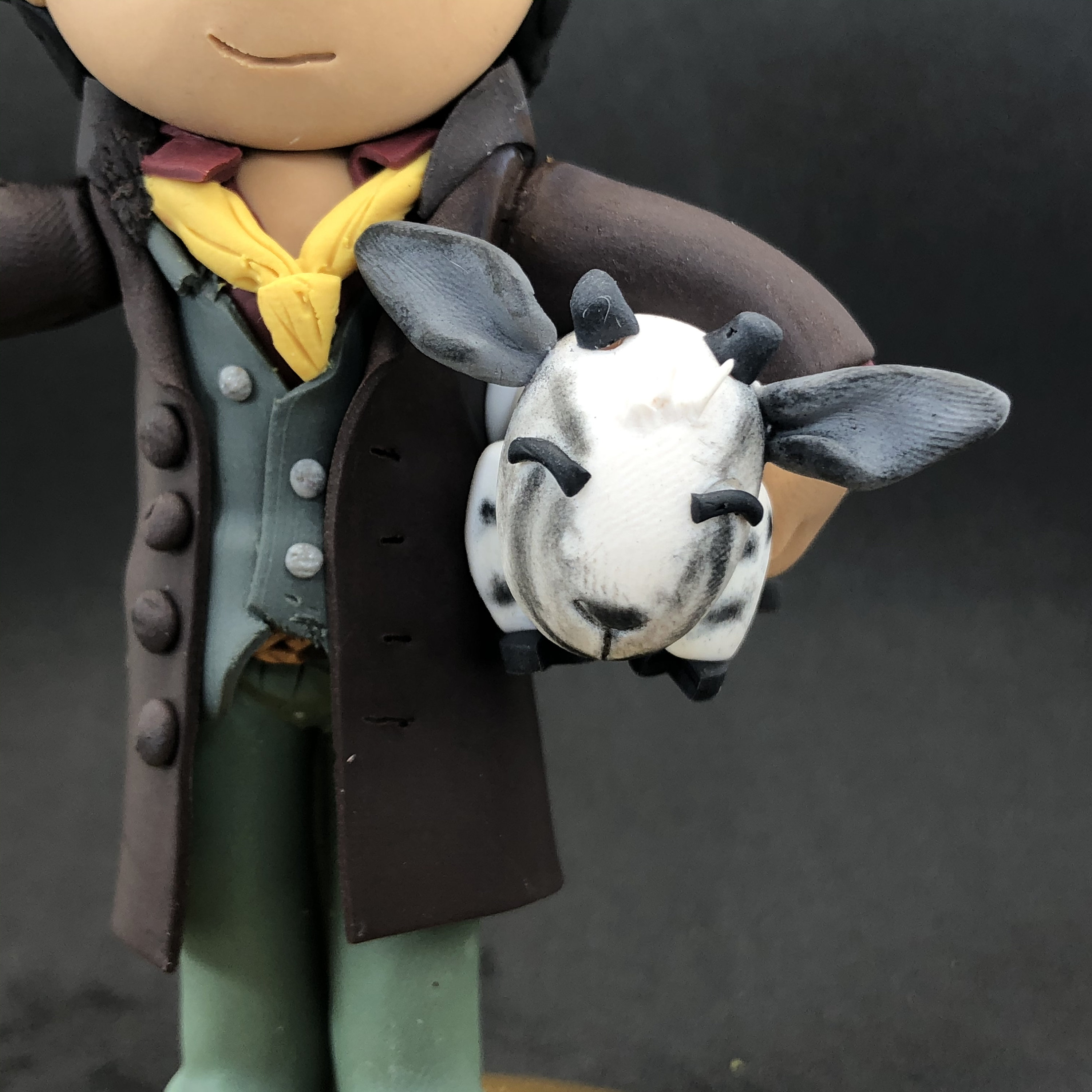 Jesper Fahey and Milo the Goat Shadow and Bone Polymer Clay - Etsy