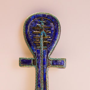 Ancient Egyptian Key of Life Ankh With God Osiris Djed - Etsy