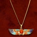 Egyptian Winged Amulet, Vulture Amulet, Gemstones Amulet, Made in Egypt ...