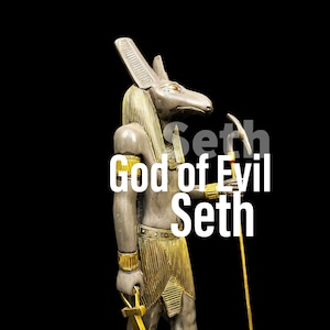 Large Set (seth) God of Evil and War - Etsy