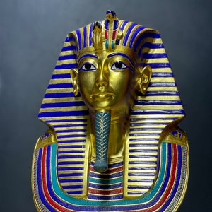Egyptian Replica King Tutankhamun Mask the Powerful King - Etsy