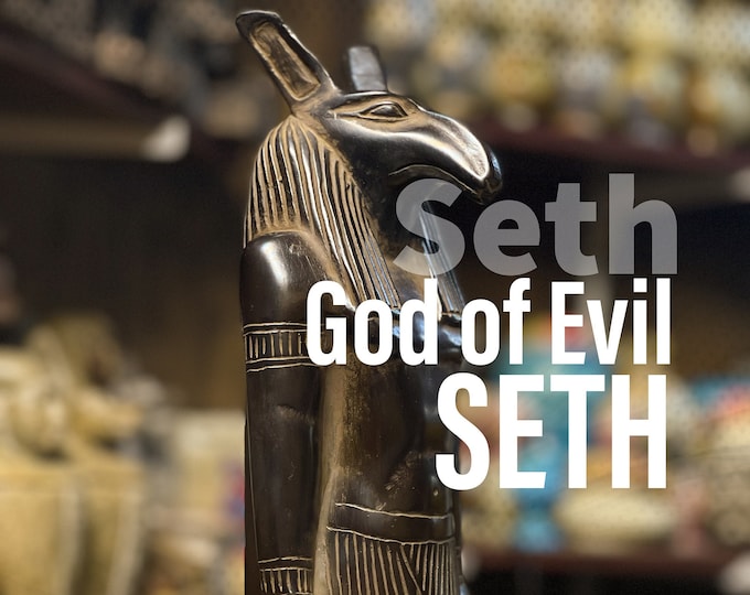 Large Ancient Egyptian God Seth, Egyptian Seth Statue. - Etsy