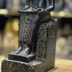 Egyptian Imhotep Statue Ancient Engineer Imhotep Pharaonic Statue ...