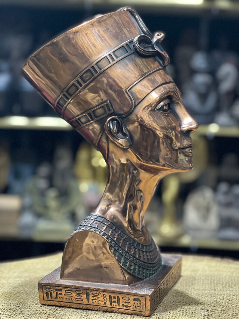 Rare Queen Nefertiti Statue Nefertiti Head Statue. - Etsy