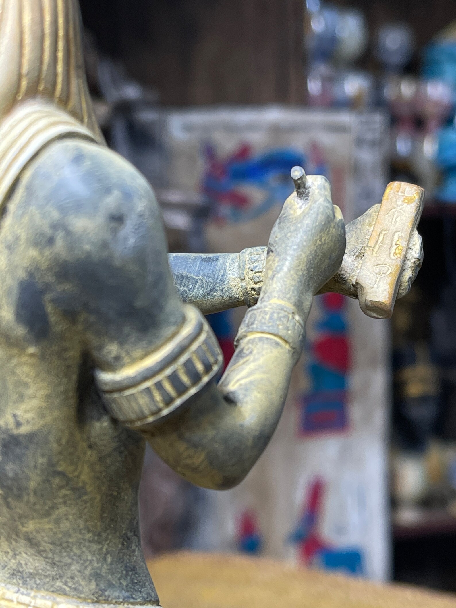 Ancient Egyptian Thoth Statue, God of Moon, Egyptian God of Wisdom. - Etsy