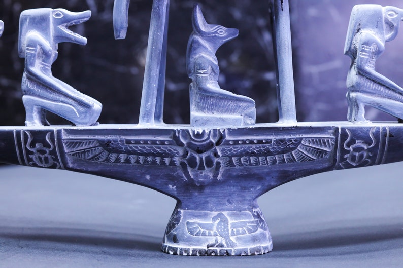 River Boat of King Anubis With Amazing Egyptian Details- Our Item is ...