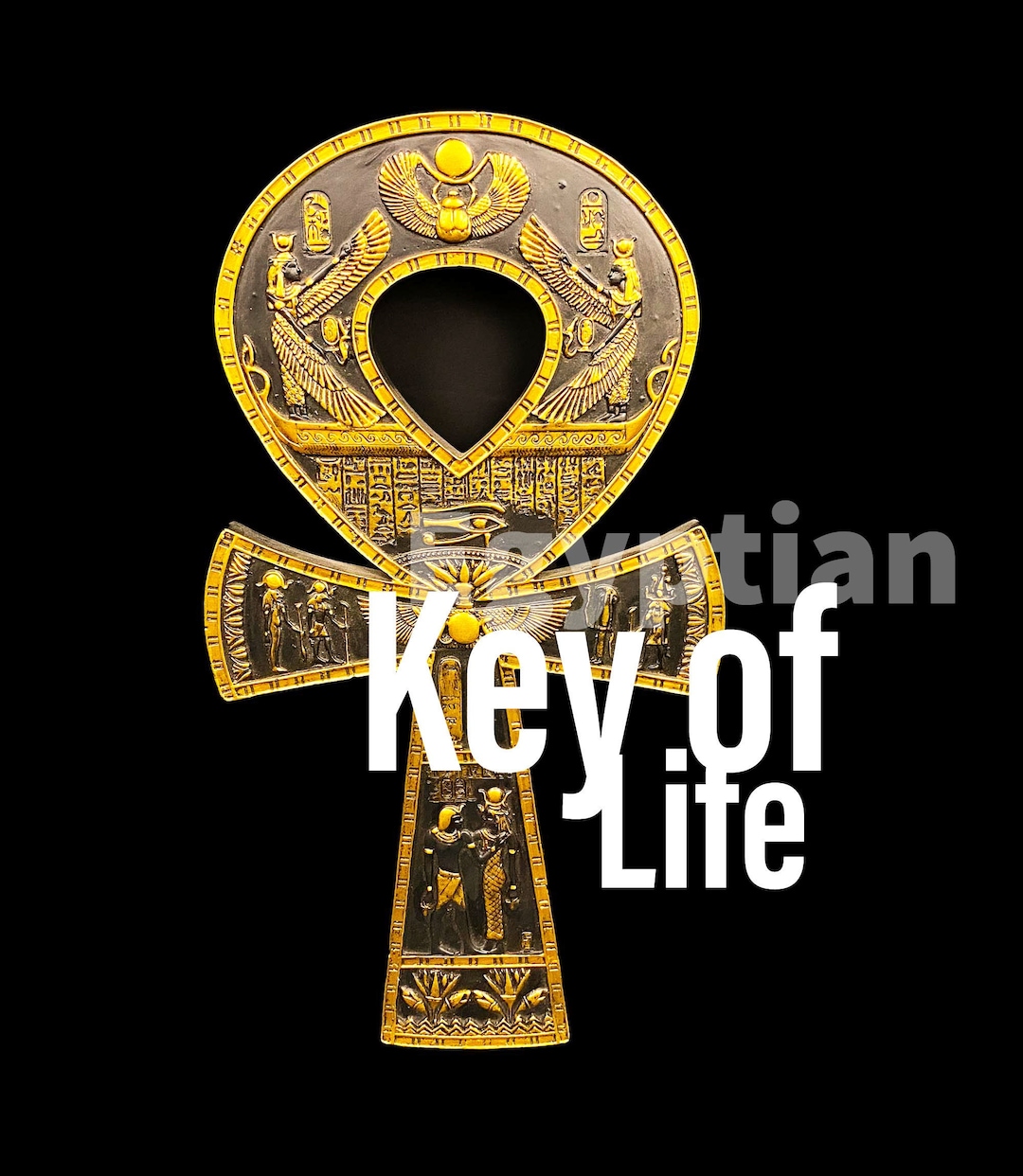 Replica Egyptian Ankh - Key of Life - Made With Egyptian Hands & Soul ...