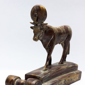 Egyptian Goddess Hathor as a Cow, Goddess of Solar, Goddess of the Sky ...