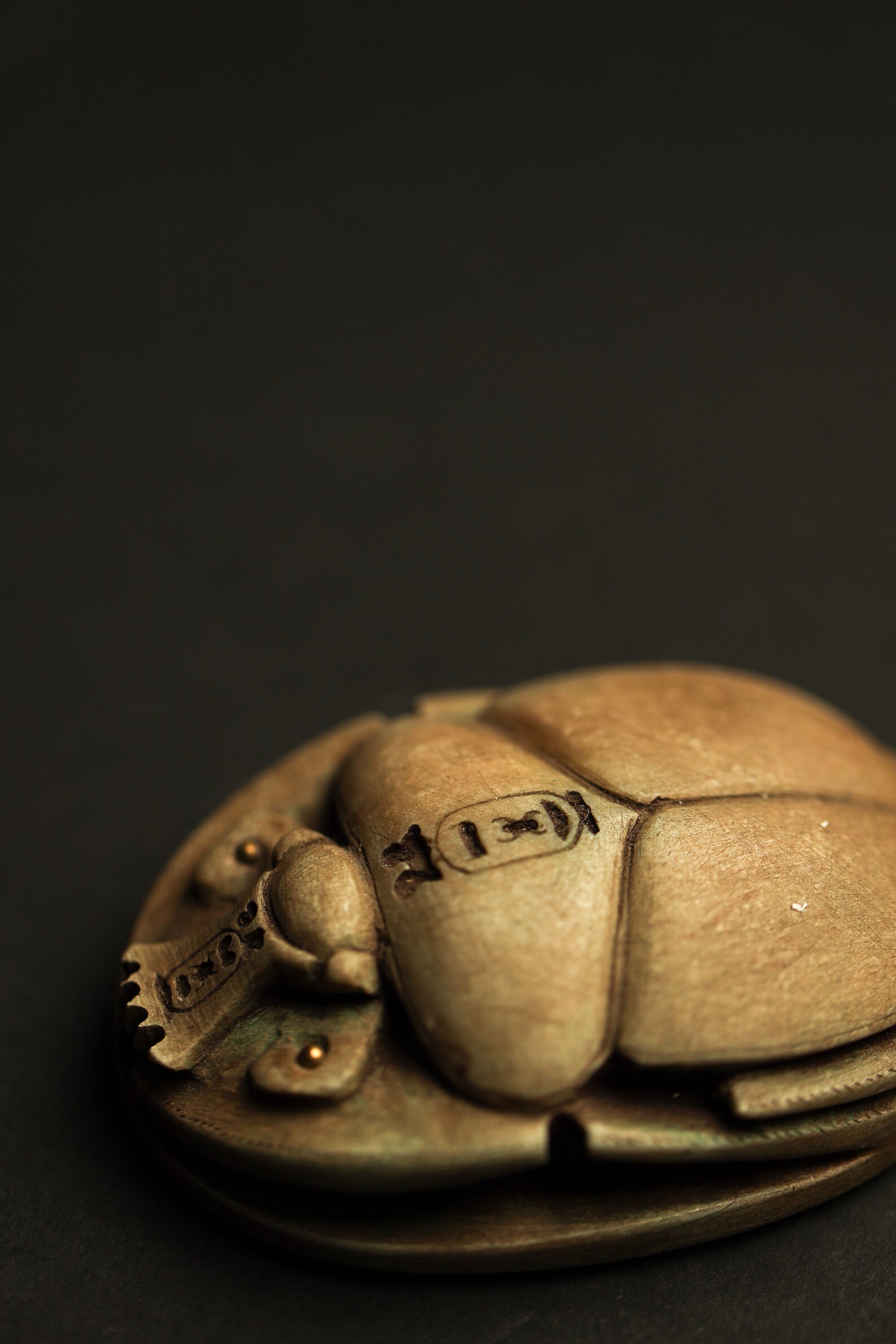 Boulder Stone Ancient Egyptian Scarab, Customized Materials and Sizes ...