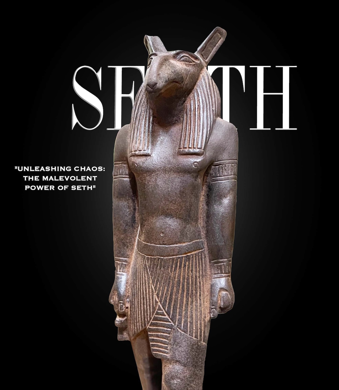 16" H Ancient Egyptian God Seth, Egyptian Seth Statue. - Etsy