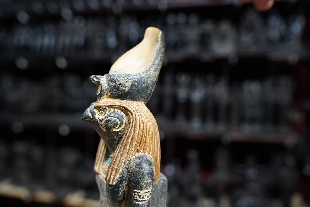 Glorious Egyptian God Horus Statue, God Horus God of the Sky. - Etsy