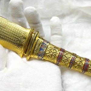 Marvelous King Tutankhamun's Dagger-a Rare Unique Dagger- Brass 24K ...