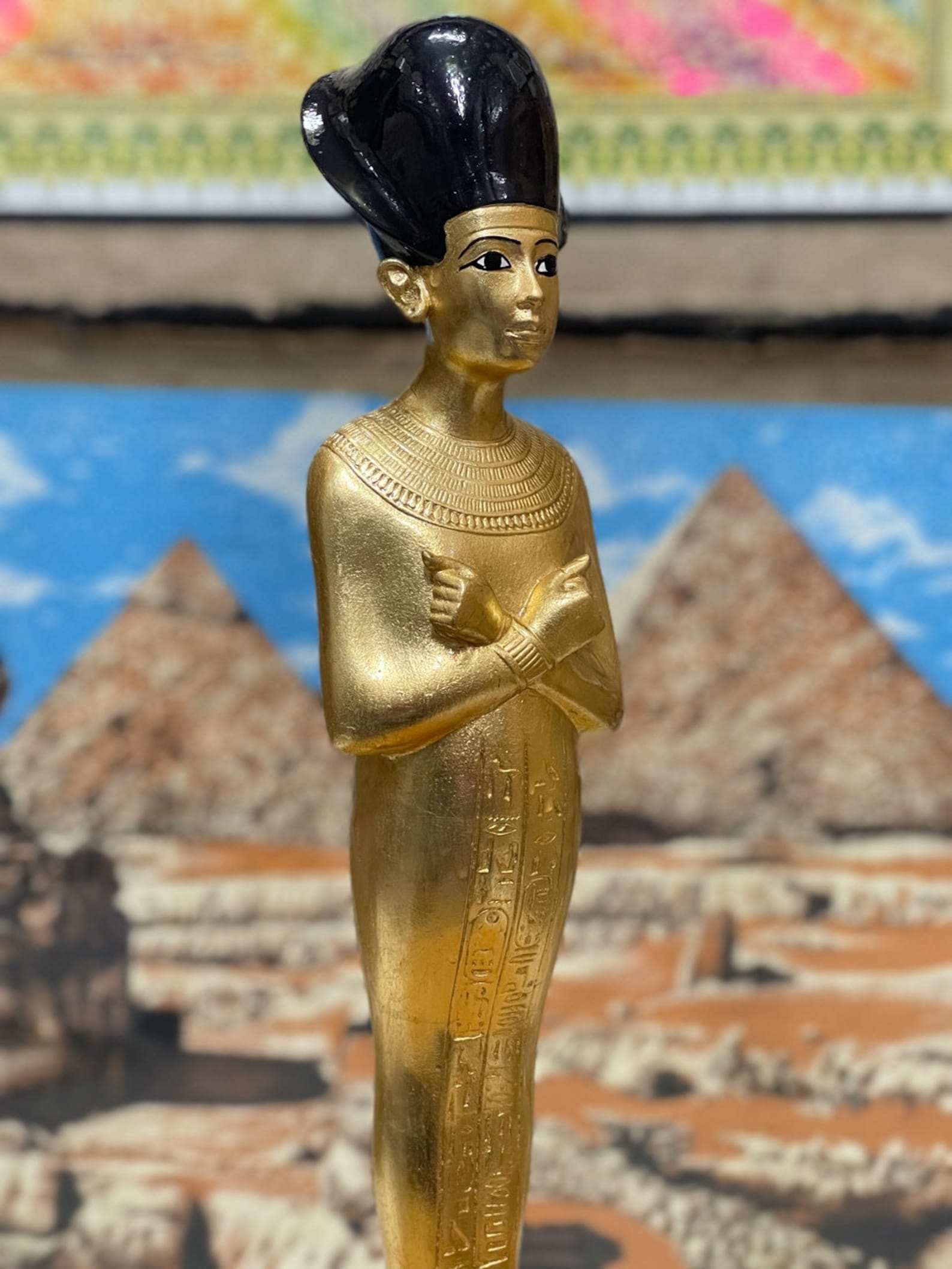 20" Young King Tutankhamun Ushabti, King Tutankhamun, King Tut Statue ...