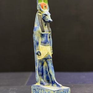 Goddess Hathor Statue in the Cow Form Made by Egyptian Hands - Etsy