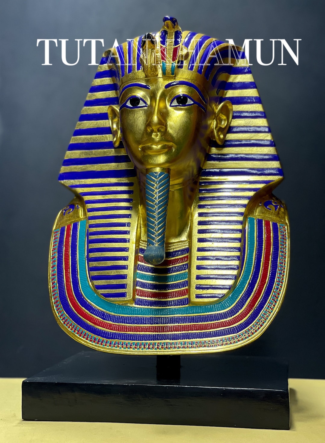 Egyptian Replica King Tutankhamun Mask the Powerful King - Etsy
