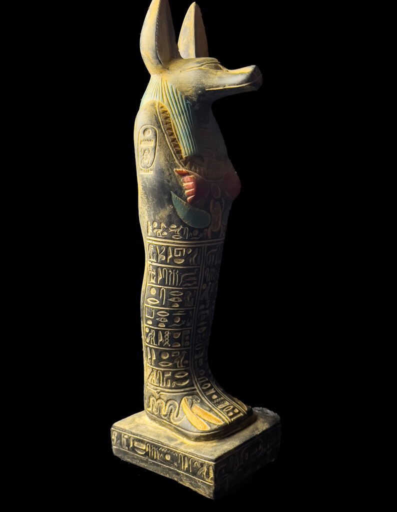 Anubis God - God of Afterlife - God of Mummification - Handmade Anubis ...
