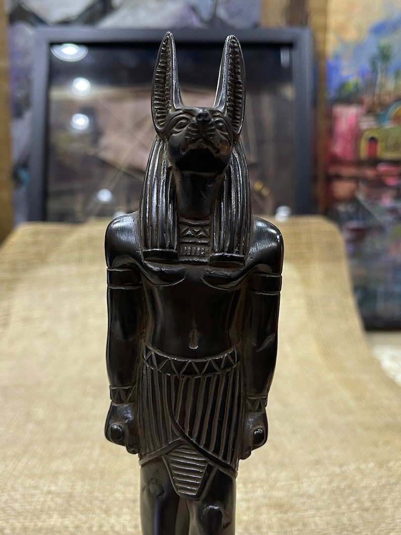 Egyptian God Anubis the God of Mummification Anubis Statue. - Etsy