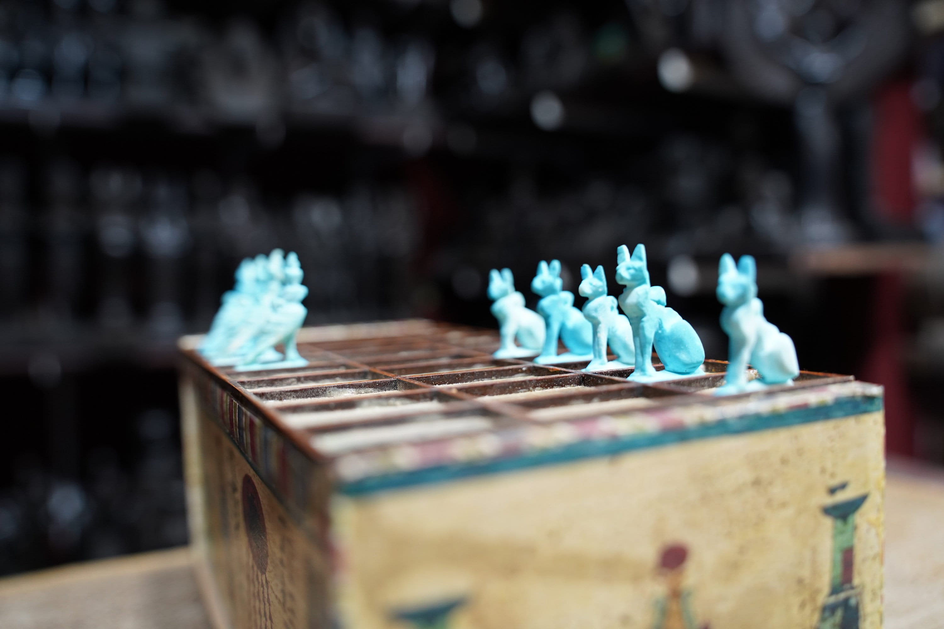 Senet Board Game in Ancient Egypt, Scene of Ancient Egyptian Pharaohs ...