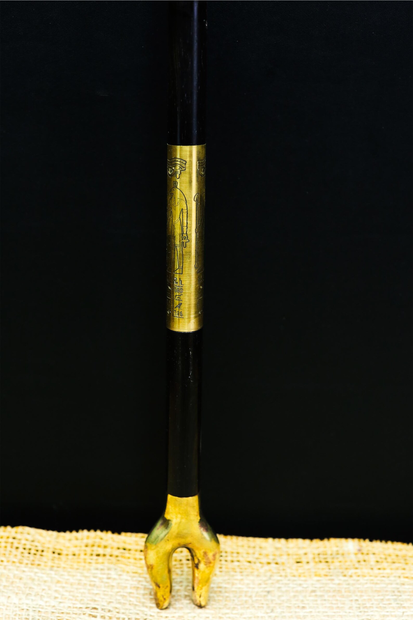 Large Scepter With Ankh (key of Life) - Djed of Osiris - Was-scepter ...