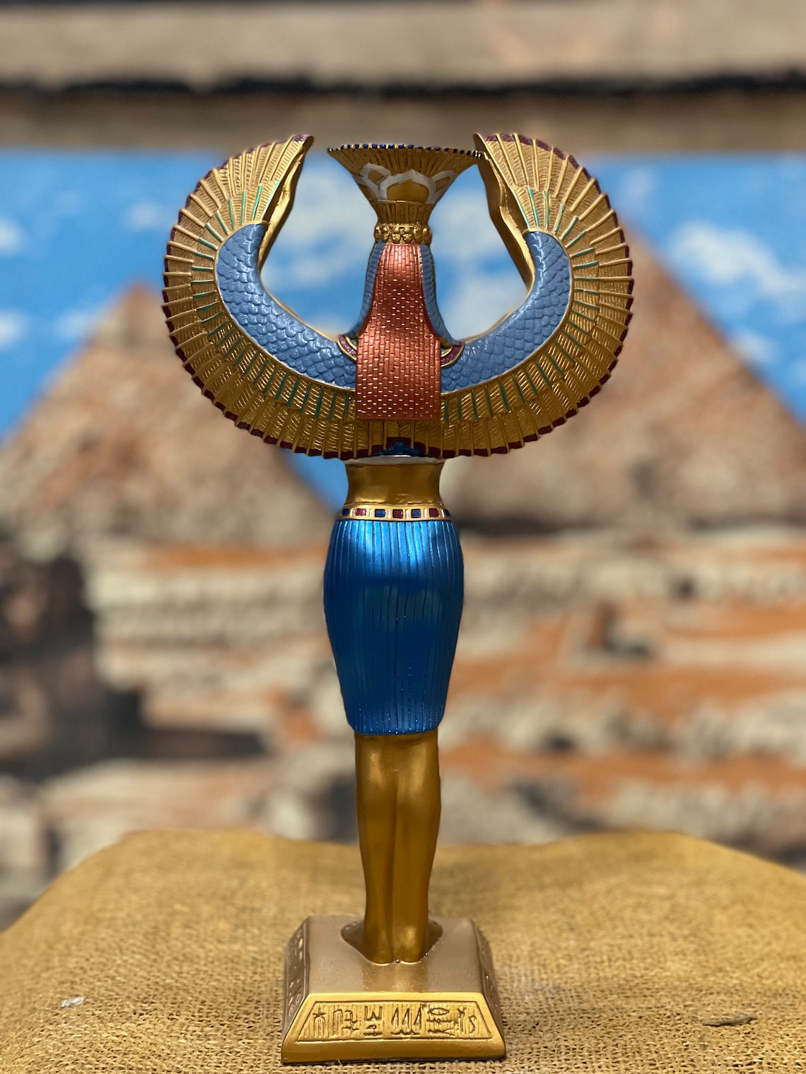 Ancient Egyptian Goddess Isis Goddess Isis Statue for Sale. - Etsy