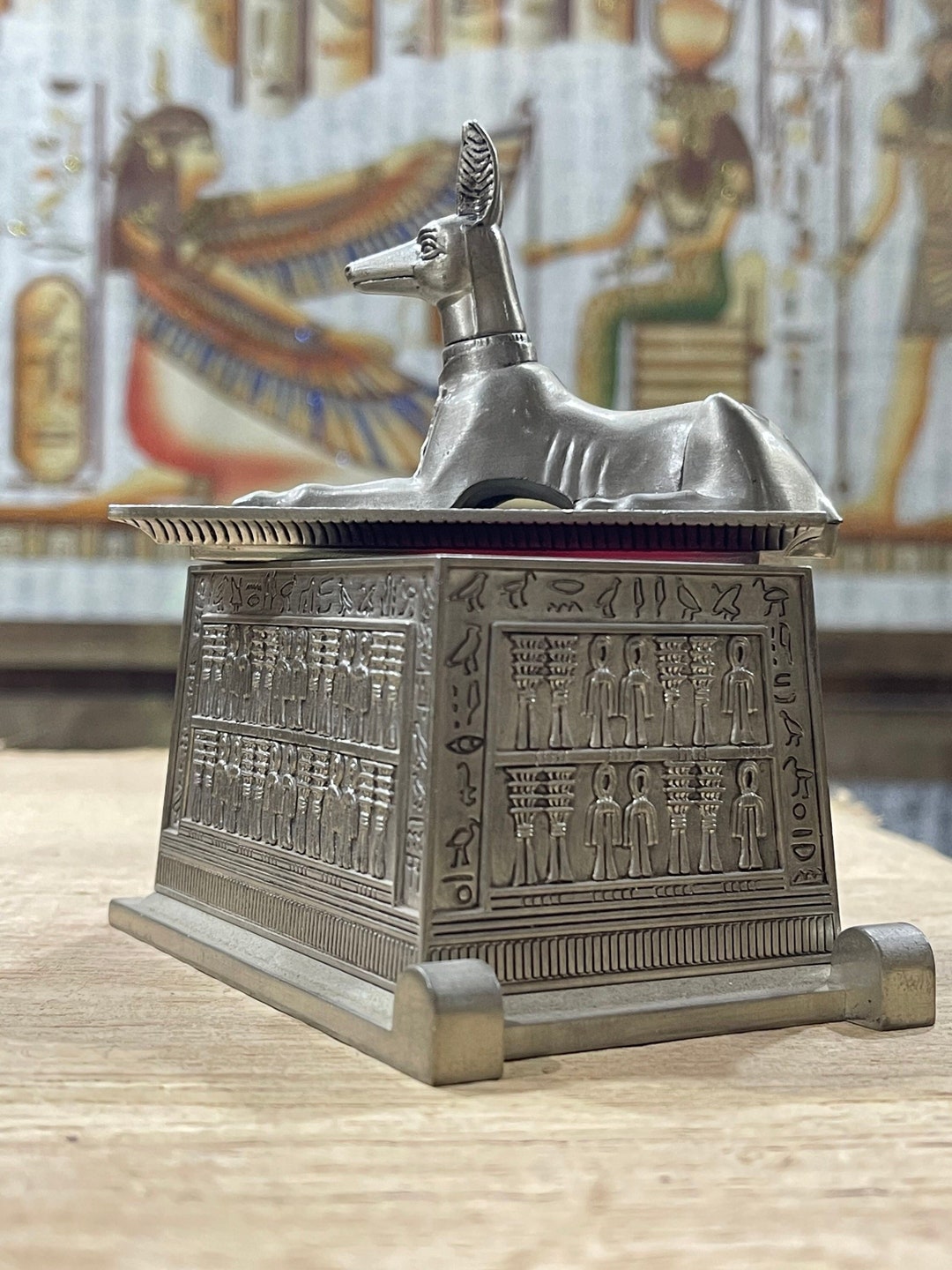 Egyptian God Anubis, the God of Mummification Anubis Statue, Pharaonic ...