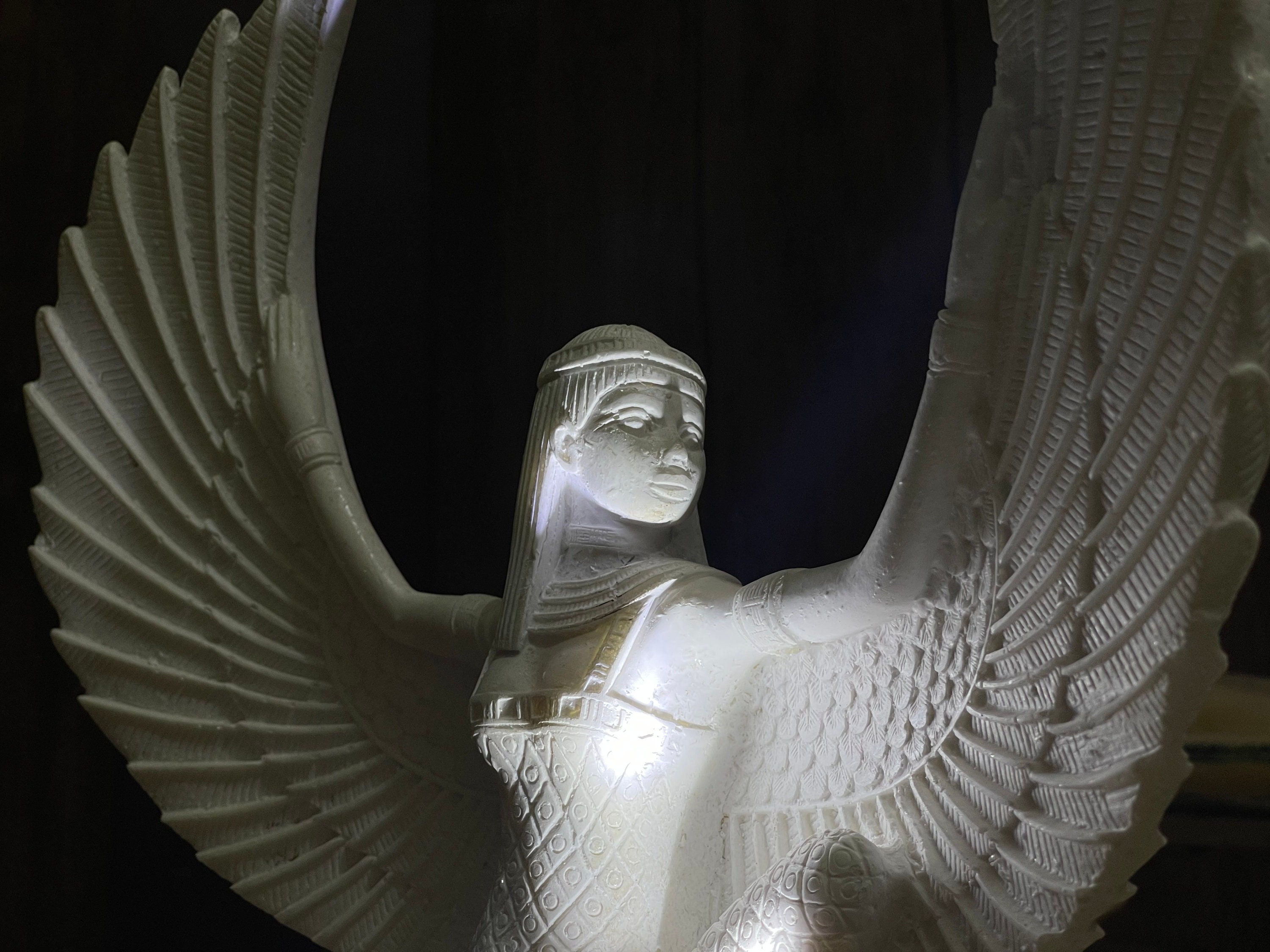 Ancient Egyptian Goddess Isis Statue.isis Goddess Statues. - Etsy