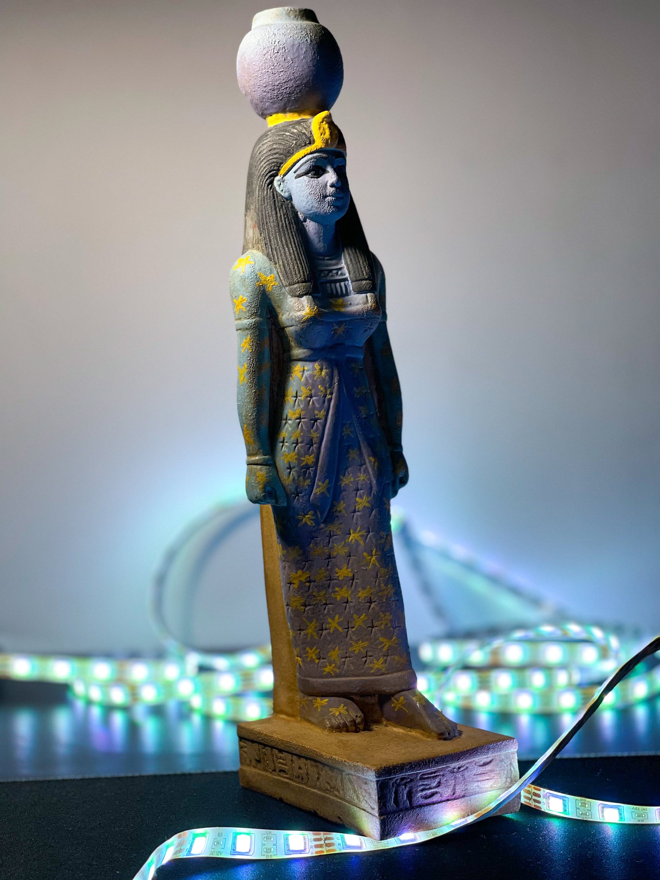 Nut the Goddess of the Sky Goddess Nut Statuette Goddess - Etsy