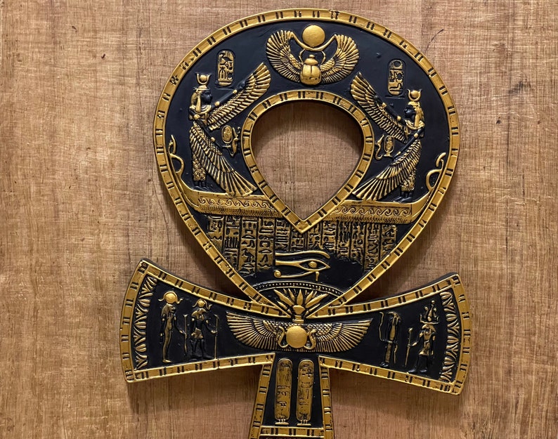 14.5" H Ankh Key of Life. - Etsy