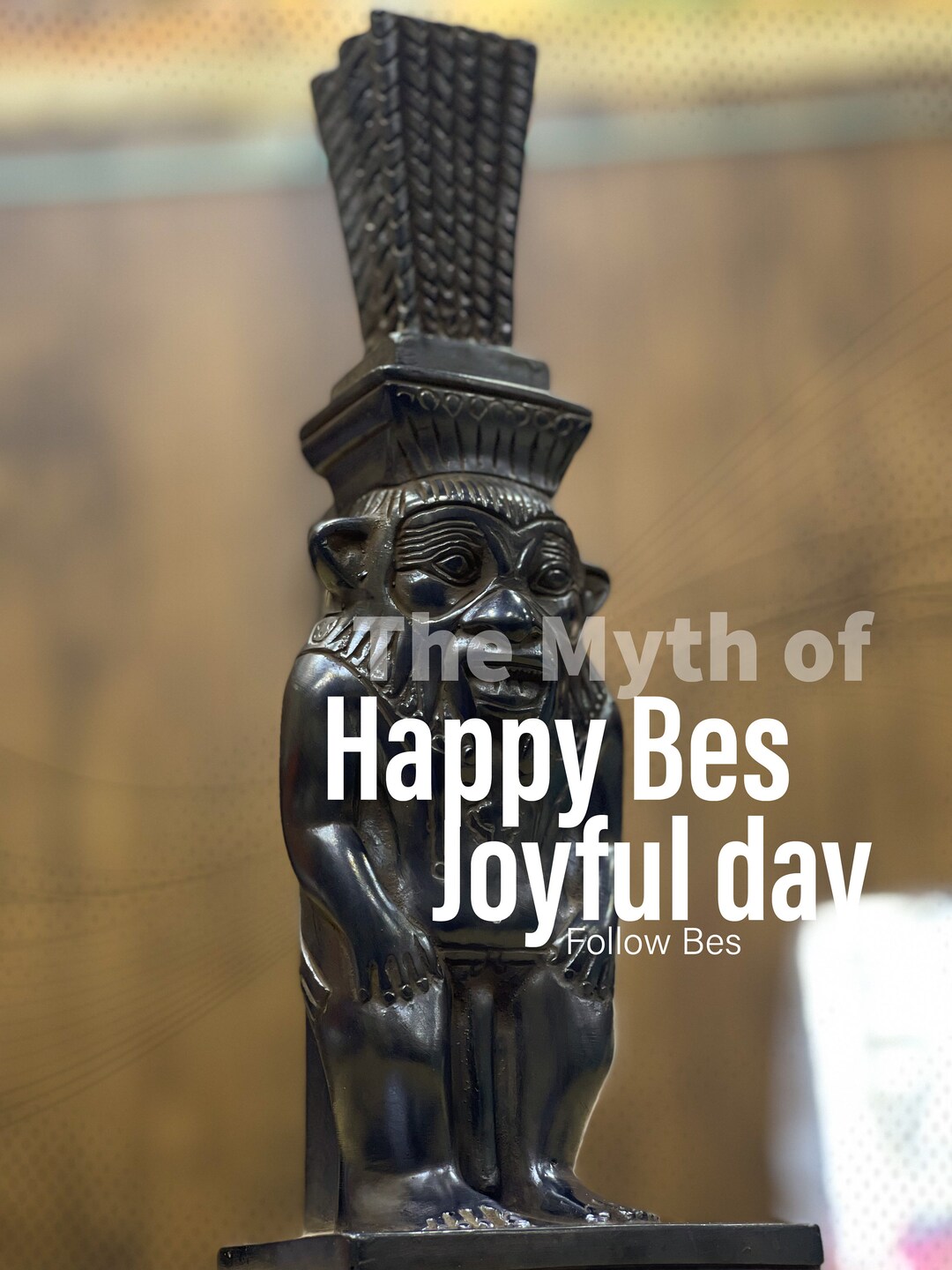 Happy Bes Statue for Sale Egyptian God Bes Figurine Made in - Etsy