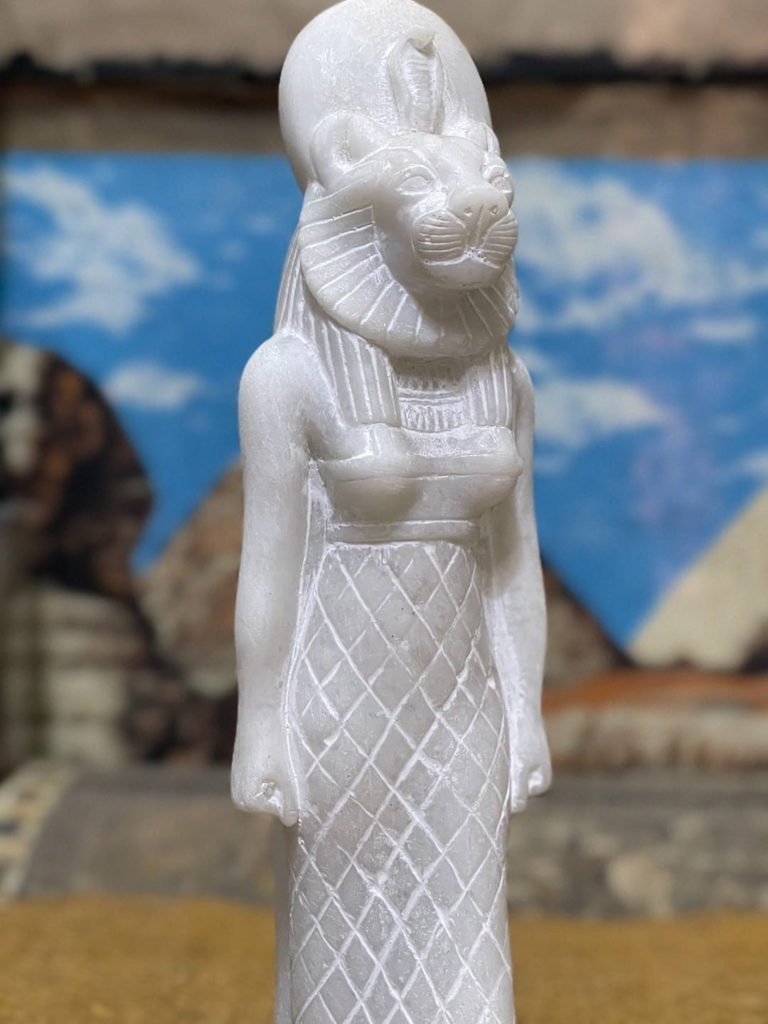 Egyptian Goddess Sekhmet, Ancient Sekhmet Statue for Sale - Made in ...
