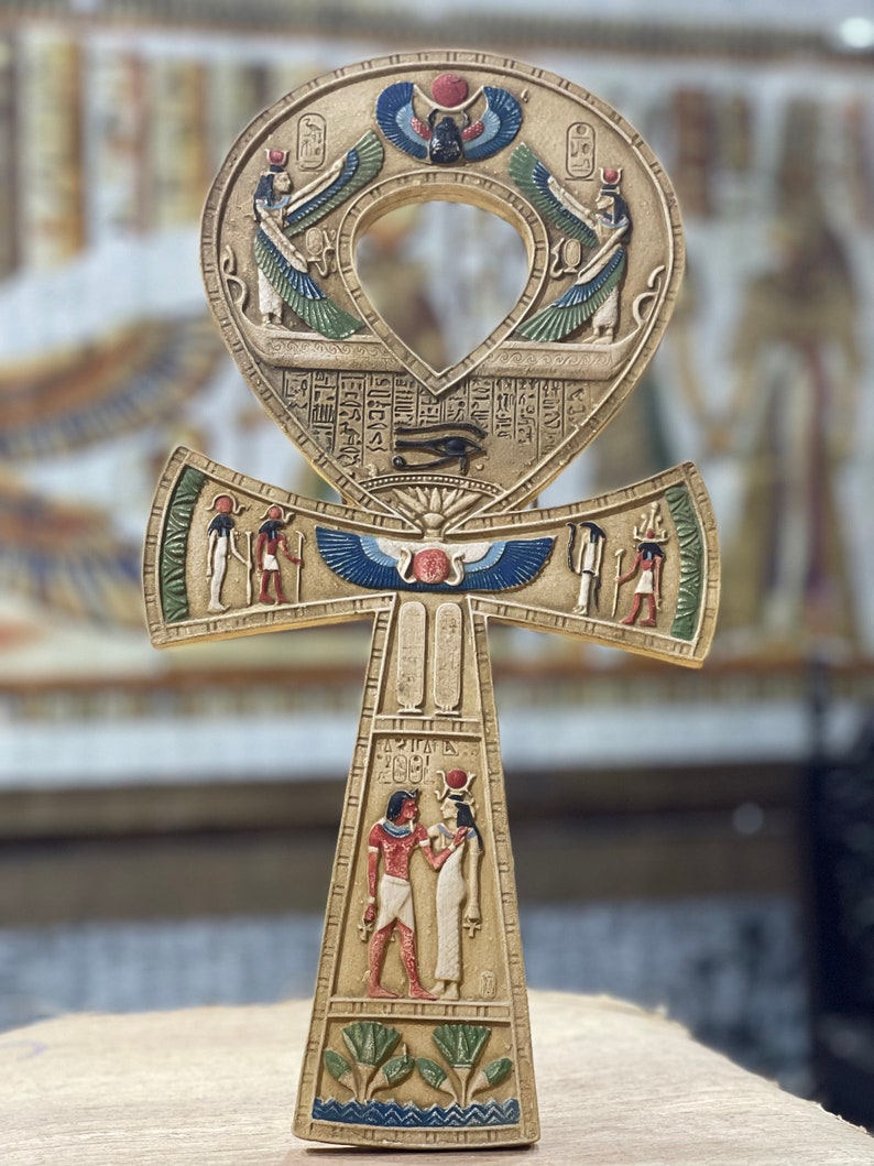 14.5" H Ankh Key of Life. - Etsy
