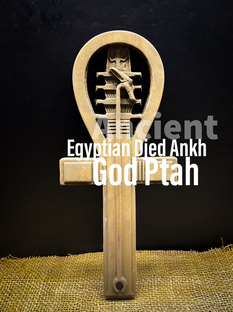 Ancient Egyptian ANKH (key of Life) With the Was Scepter - Etsy
