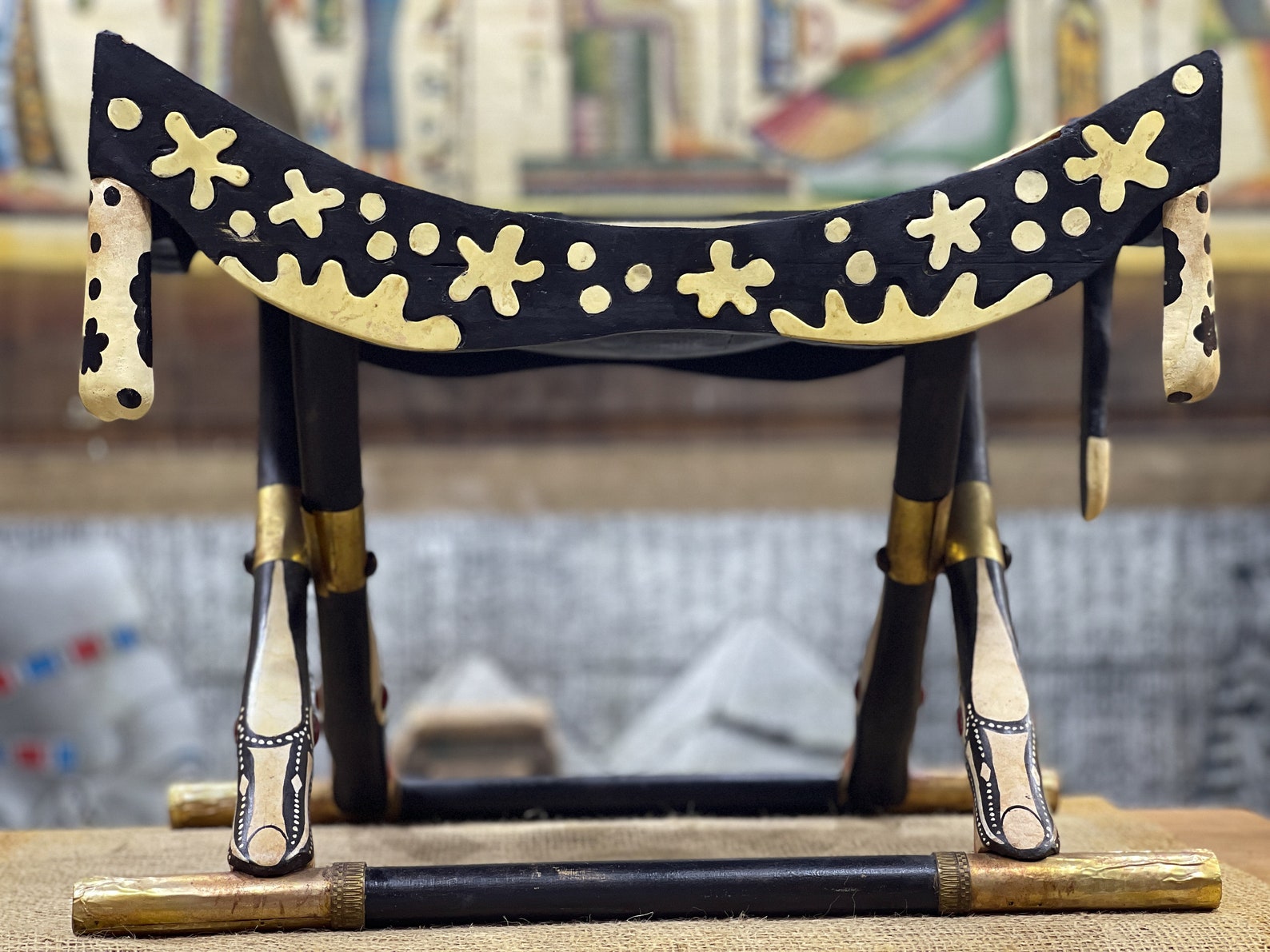 Ancient Egyptian Tutankhamun's Stool- Ancient Home Decor - Kings ...