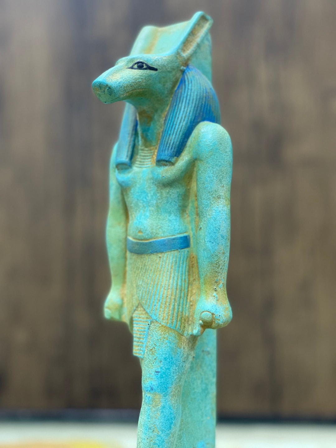 Large Ancient Egyptian God Seth Statuette , Egyptian Seth Statue. - Etsy