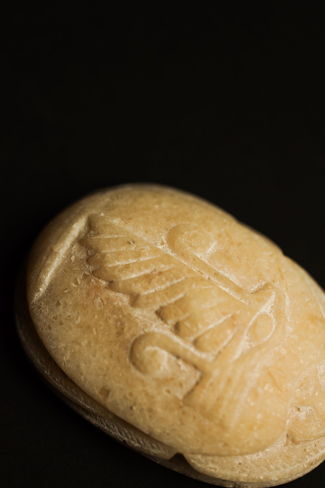 Ancient Egyptian Scarab Made From Alabaster Stone, Customized Materials ...