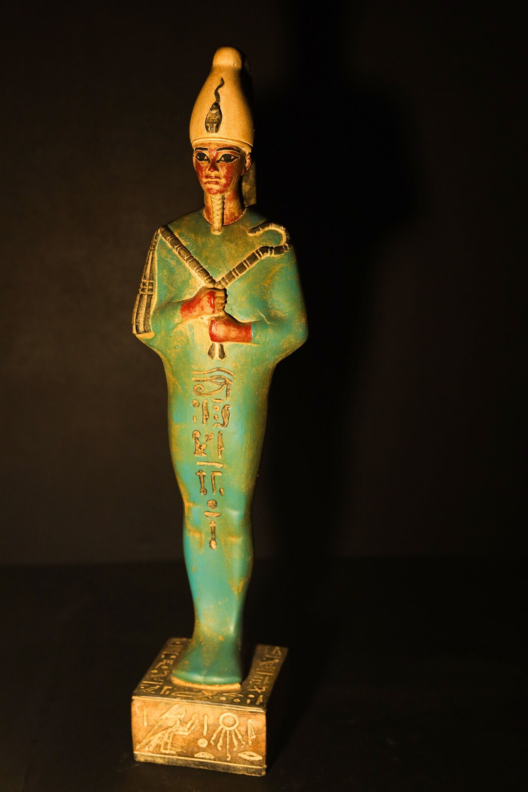 Egyptian God Osiris Statue, God Oser Statue. Egyptian Alter Statues. - Etsy