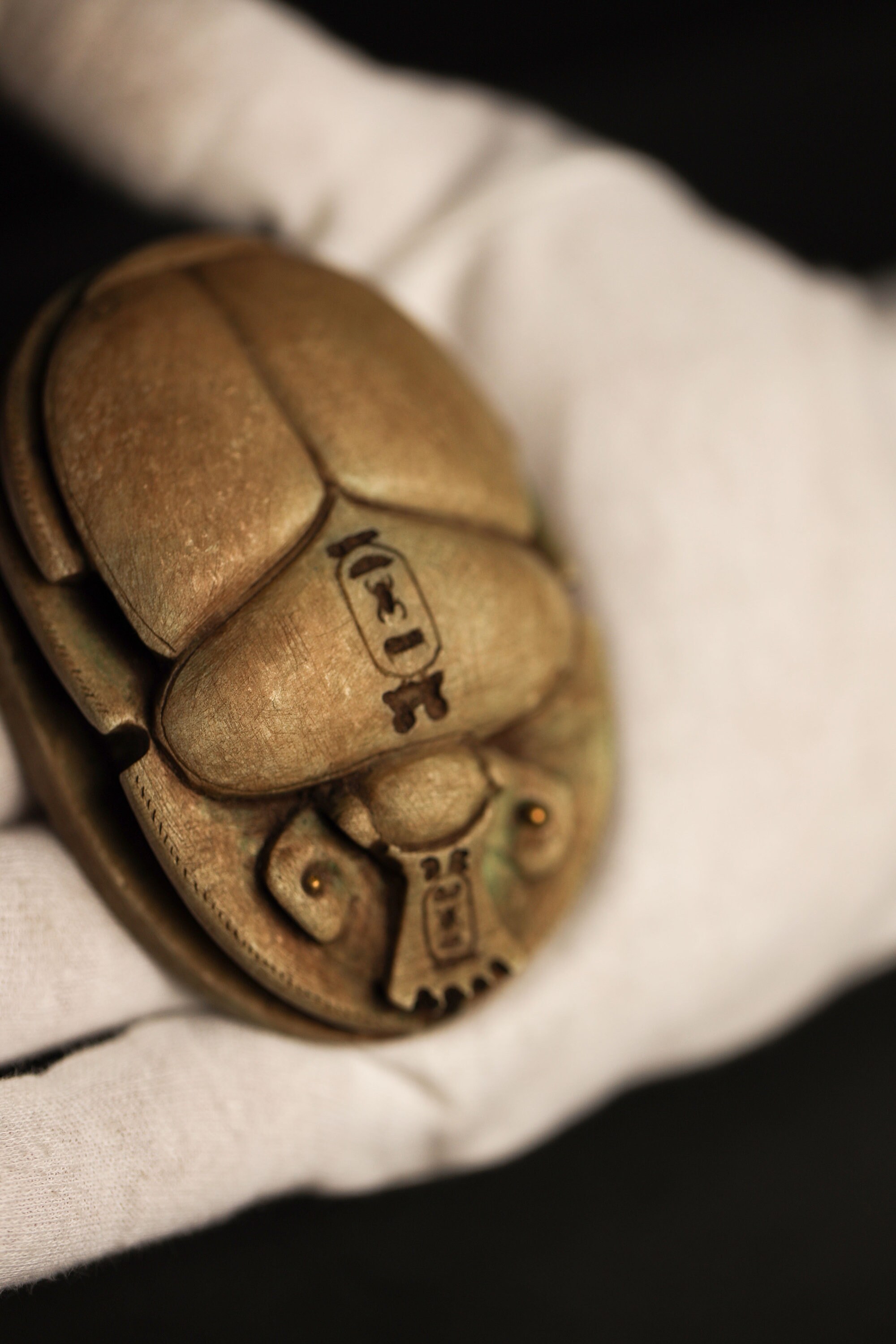 Boulder Stone Ancient Egyptian Scarab, Customized Materials and Sizes ...