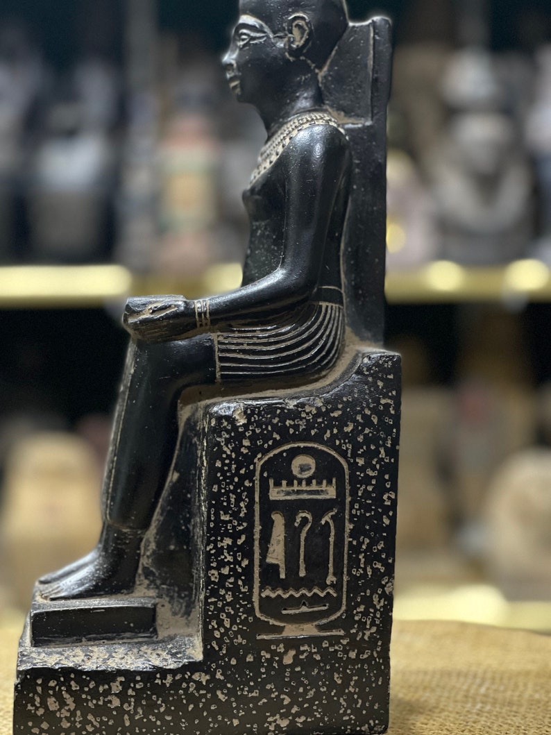 Egyptian Imhotep Statue Ancient Engineer Imhotep Pharaonic - Etsy