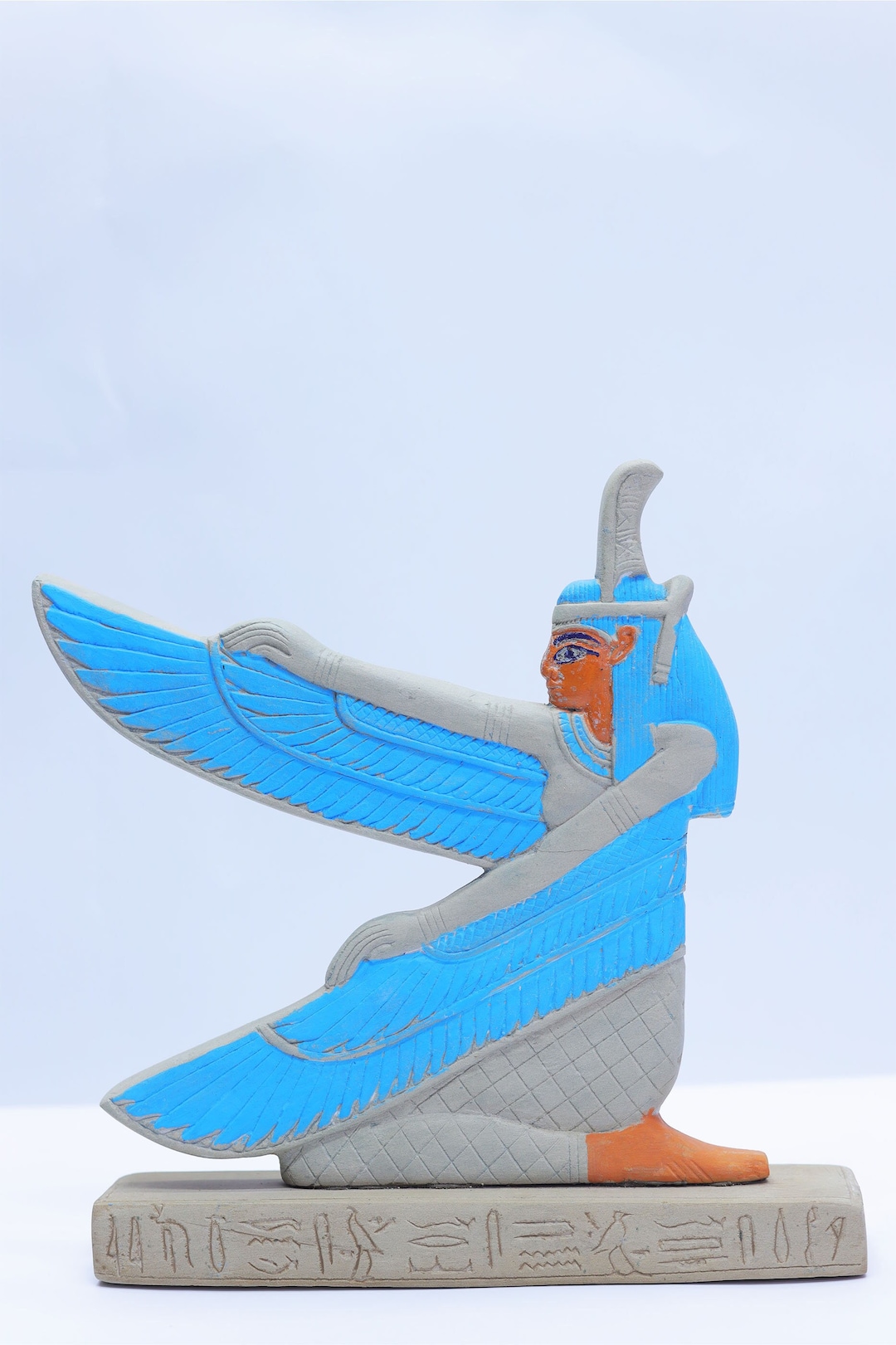 Ancient Egyptian Goddess Maat Sculpture - Maat Statue - Goddess of ...