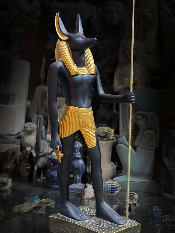 Egyptian God Anubis Statue