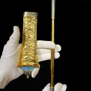 Ancient Egyptian Royal Scepter, King Tutankhamun Scepter, Sekhemt ...