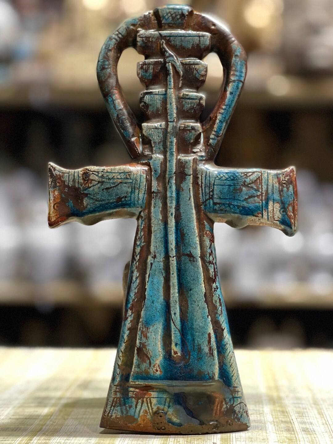 The One Consciousness of the Great God, Ancient Egyptian Key of Life ...