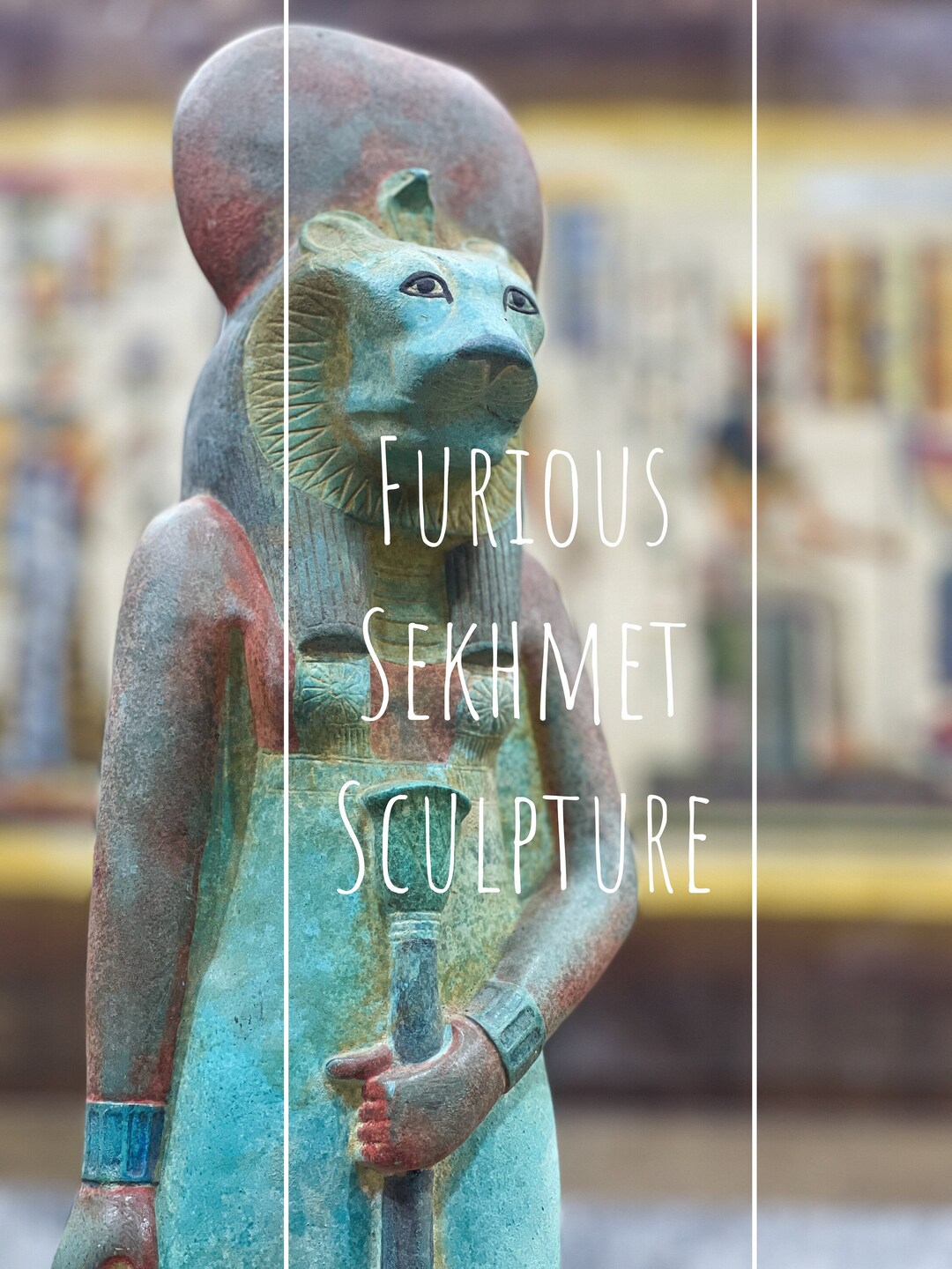 Egyptian Goddess Sekhmet Statue - 24 Inches, Lion Sekhmet Sculpture ...