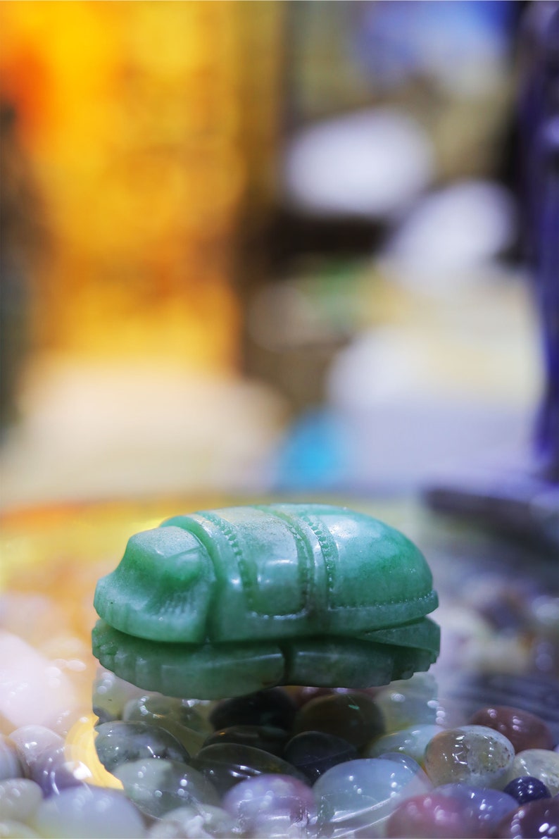 Scarab Made From Agate Stone, Customized Materials Available. - Etsy